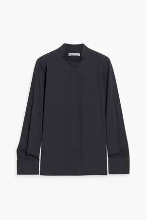 Max Mara Cotton-blend Poplin Top