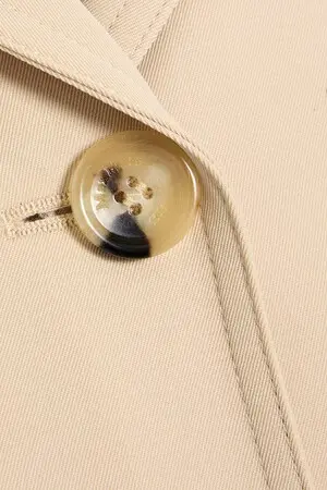 Max Mara Pulvino Belted Wool-twill Jacket