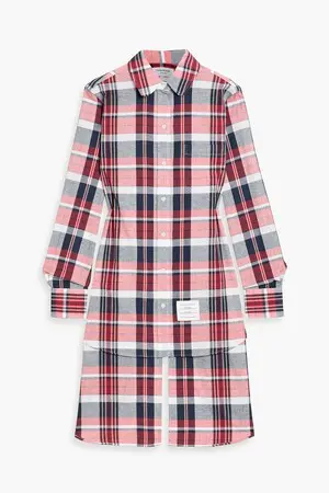 Thom Browne Checked Cotton Shirt