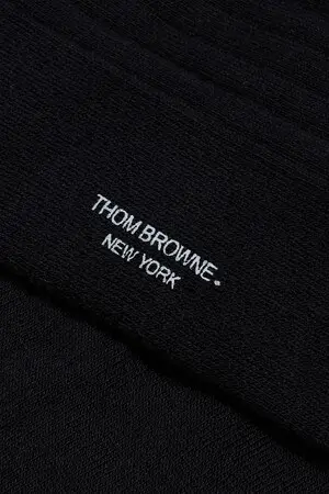 Thom Browne Striped Cotton-blend Socks