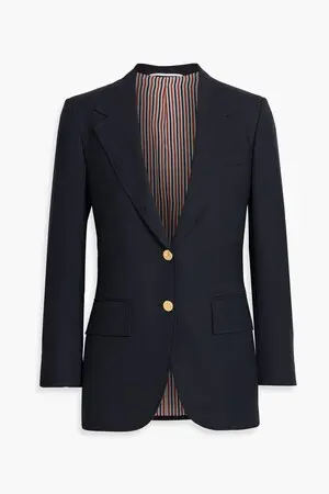 Thom Browne Grain De Poudre Wool Blazer