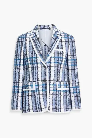 Thom Browne Checked Cotton-blend Tweed Blazer