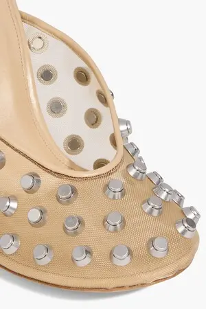 Alexander Wang Rhodes Studded Mesh Mules