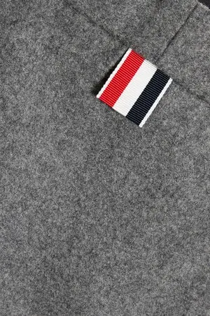 Thom Browne Wool-felt Midi Pencil Skirt