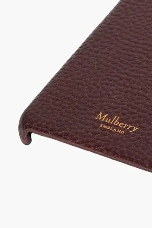 Mulberry Pebbledleather Iphone X Case - Chocolate