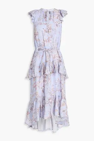 Zimmermann Floral-print Crepe Midi Dress