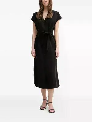 MOS MOSH Button Belted Midi Dress