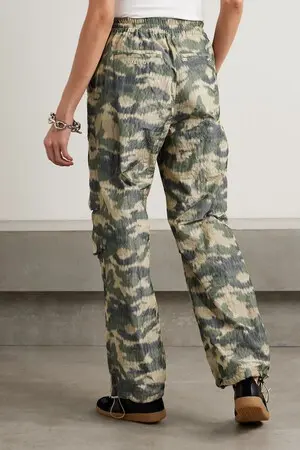 HALFBOY Camouflage-print Ripstop Cargo Pants