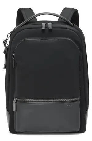 Tumi Leather-trimmed Backpack
