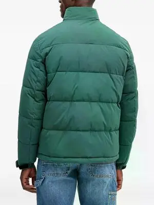 TRUSSARDI Logo-patch Puffer Jacket - Green