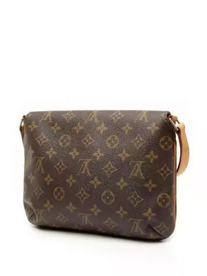 LOUIS VUITTON 1999 Monogram Musette Tango Shoulder Bag