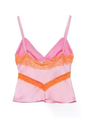 MSGM Lace Top - Pink