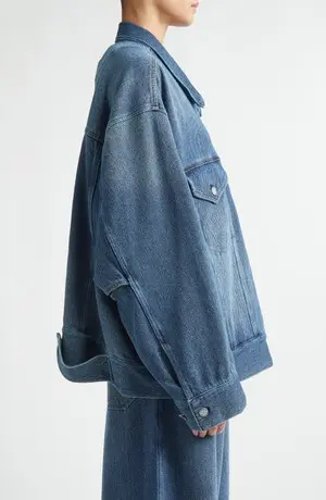 MELITTA BAUMEISTER Boxy Oversize Denim Jacket