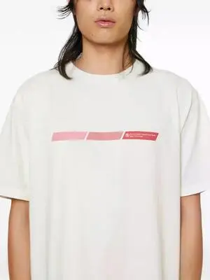 DISTRICT VISION Logo-detail Short-sleeve T-shirt - Neutrals