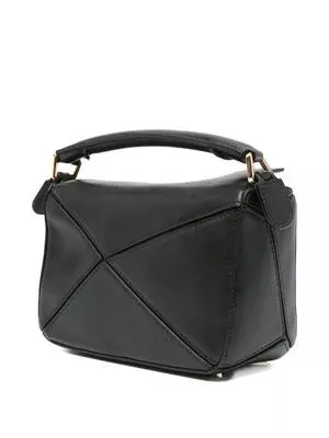 Loewe Mini Puzzle Cross Body Bag - Black