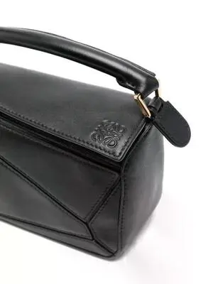 Loewe Mini Puzzle Cross Body Bag - Black