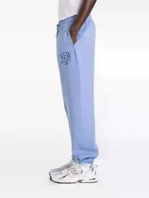 NEW BALANCE Drawstring Logo Fleece Track Pants