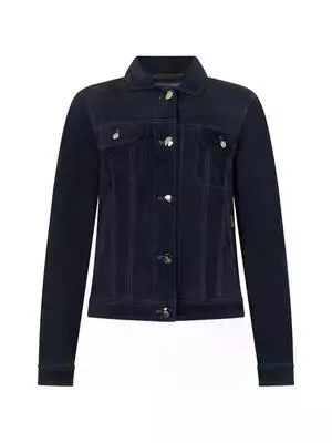 MOORER Flap-pocket Jacket - Blue