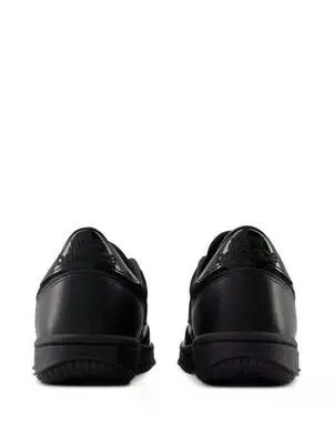 NEW BALANCE Patent Leather And Mesh Sneakers