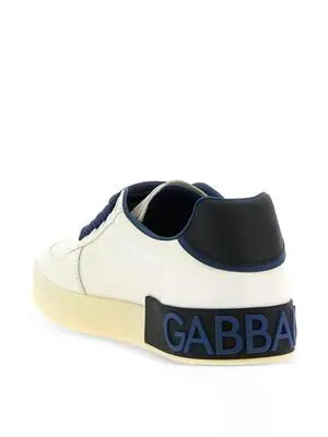 Dolce & Gabbana Portofino Leather Sneakers