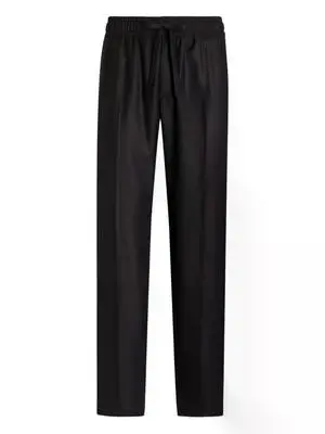 Dolce & Gabbana Drawstring Trousers - Black