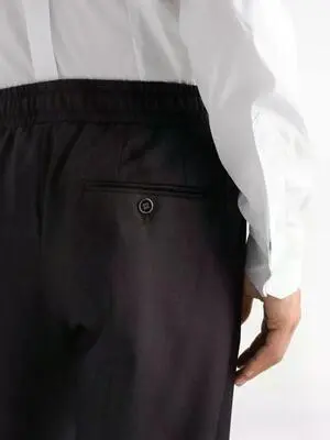 Dolce & Gabbana Drawstring Trousers - Black