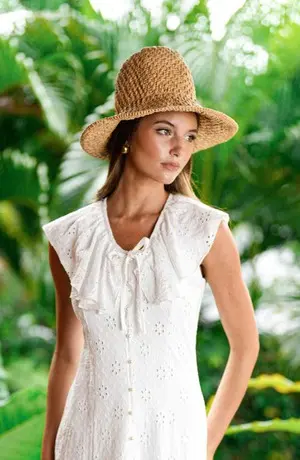 BRUNNA.CO Nina Raffia Hat