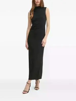 Women's Mock Neck Maxi Dresses