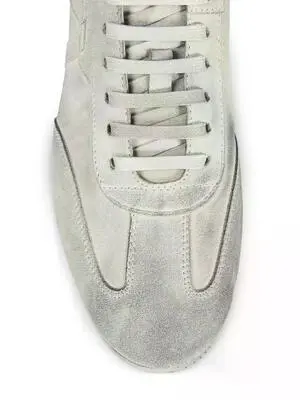 ANN DEMEULEMEESTER Suede High Top Sneakers