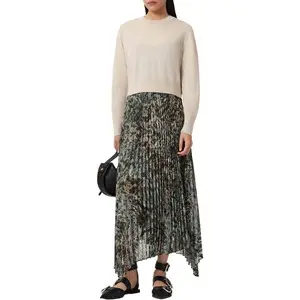 ALLSAINTS Anni Sweater & Maxi Slipdress Set