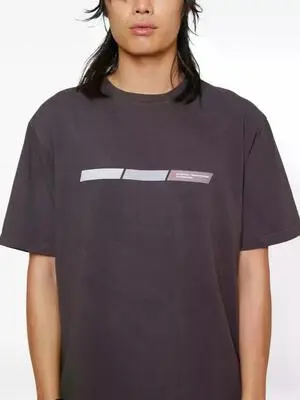 DISTRICT VISION Logo-detail T-shirt - Grey