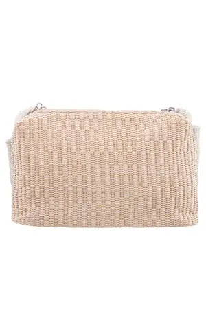 Nina Tula Clutch - White/natural
