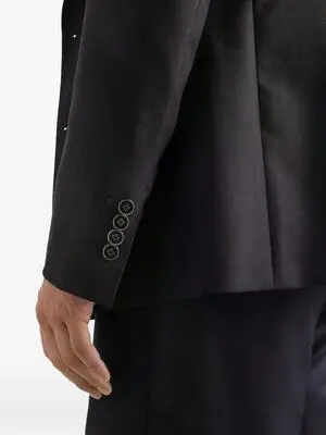 Dolce & Gabbana Double-breasted Buttoned Blazer - Blue