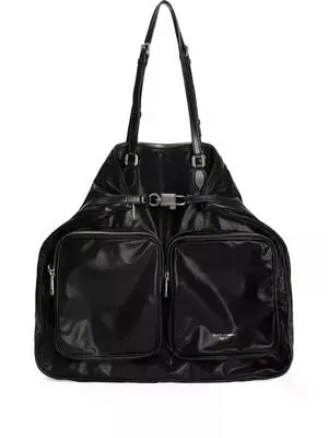 Dolce & Gabbana Zip-pocket Shoulder Bag - Black