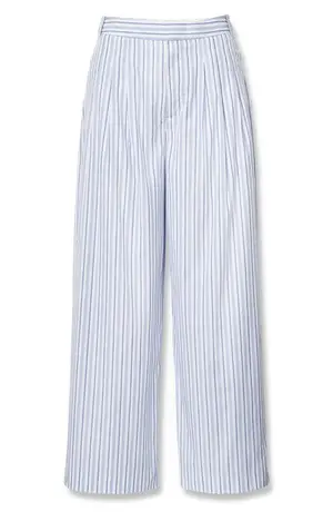 Rag & Bone Chappell Stripe Cotton Poplin Pants