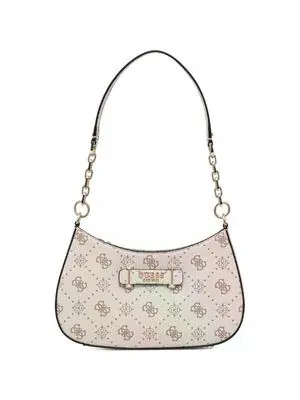Guess Monogram Chain Shoulder Bag