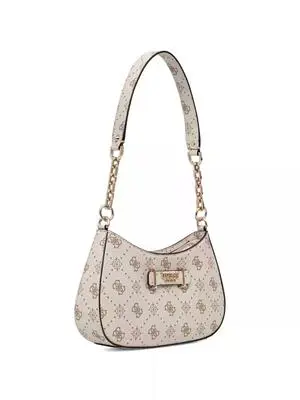 Guess Monogram Chain Shoulder Bag