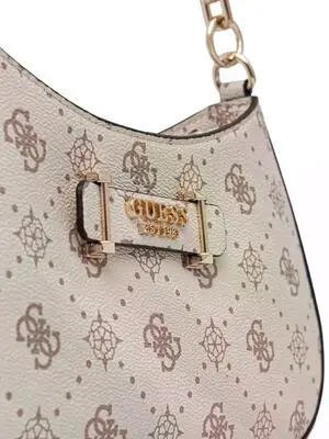 Guess Monogram Chain Shoulder Bag