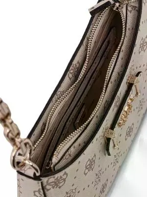 Guess Monogram Chain Shoulder Bag