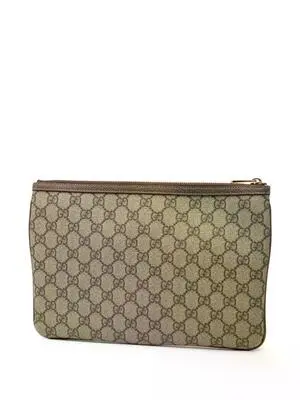 Gucci Gg Supreme Ophidia Clutch Bag