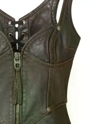 Miss Sixty Leather Top