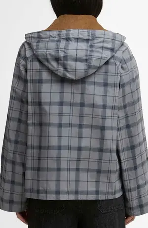 Barbour Carnforth Tartan Cotton Hooded Jacket