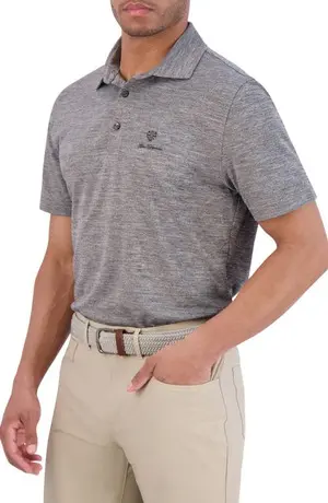 Ben Sherman Yarn Dye Marl Performance Golf Polo
