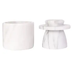 ARTIFACTS TRADING COMPANY™ Artifacts Trading Company White Marble Butter Keeper