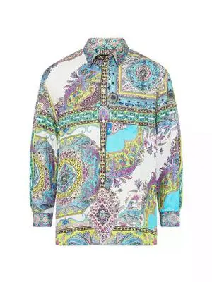Camilla Oversized Printed Shirt
