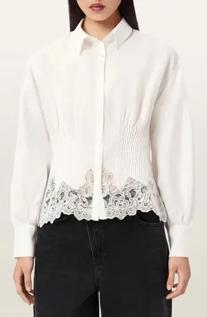 Allsaints Spread Collar Shirts For Women