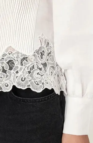 ALLSAINTS Carol Lace Shirt