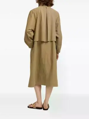 YVES SALOMON Oversized Cotton Coat