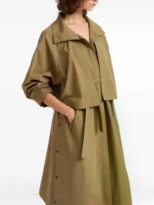 YVES SALOMON Oversized Cotton Coat