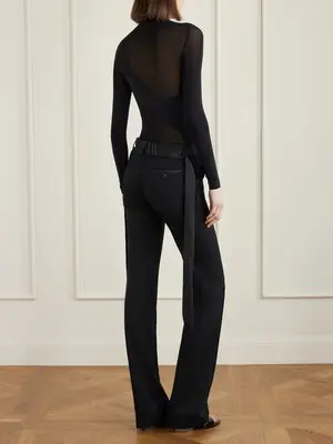 Wolford Shade Stretch-jersey Bodysuit - Black